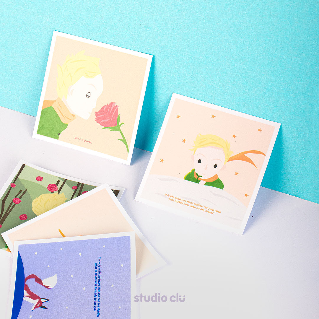 The Little Prince Fan Art Print Postcards – studio clu