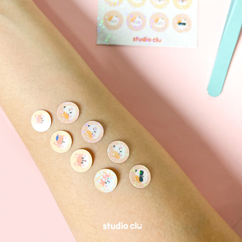 CVV Anti-Theft Sticker Peach & Mango – studio clu